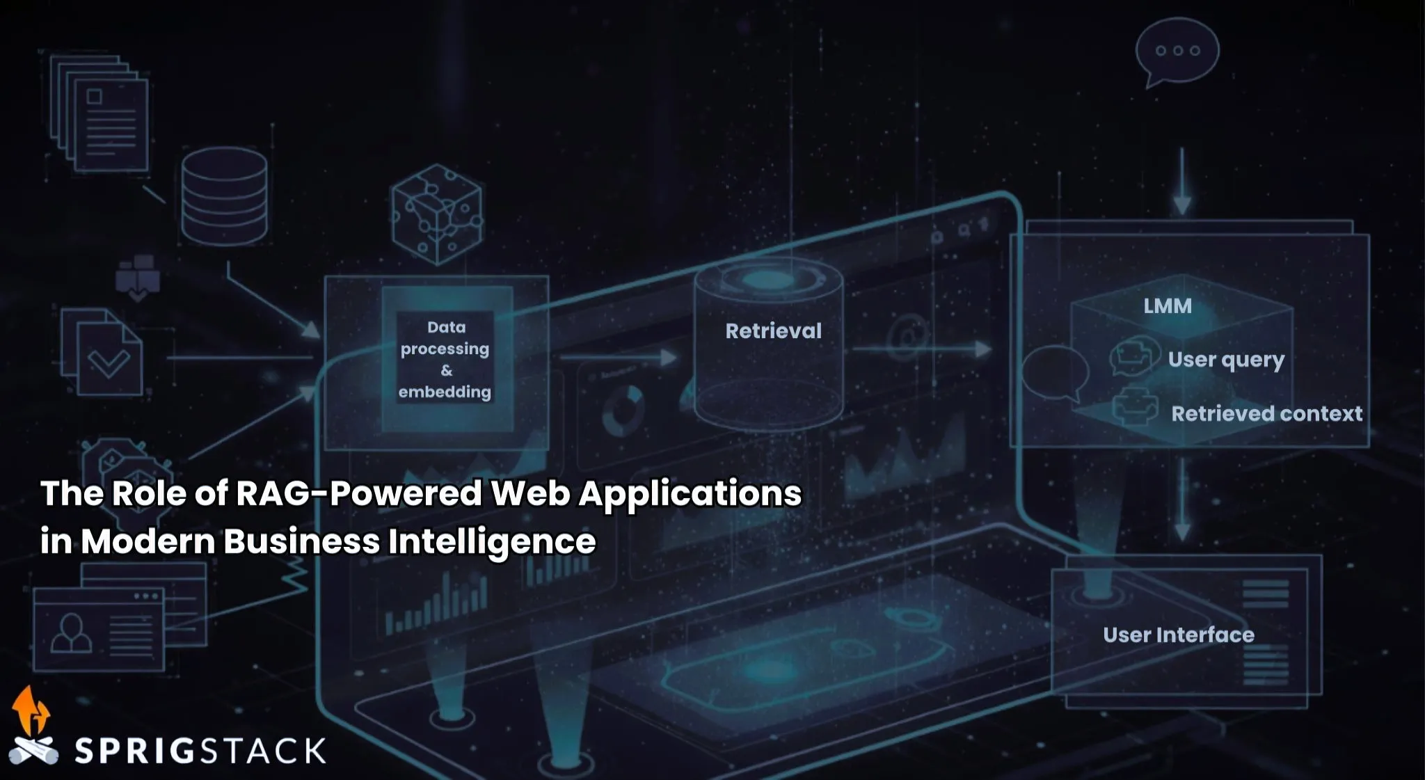 The Role of RAG Powered Web Applications in Modern Business Intelligence